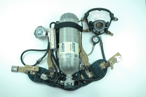 SCOTT 4.5 Wireframe SCBA Overhauled w/Supplied Air Connection | eBay