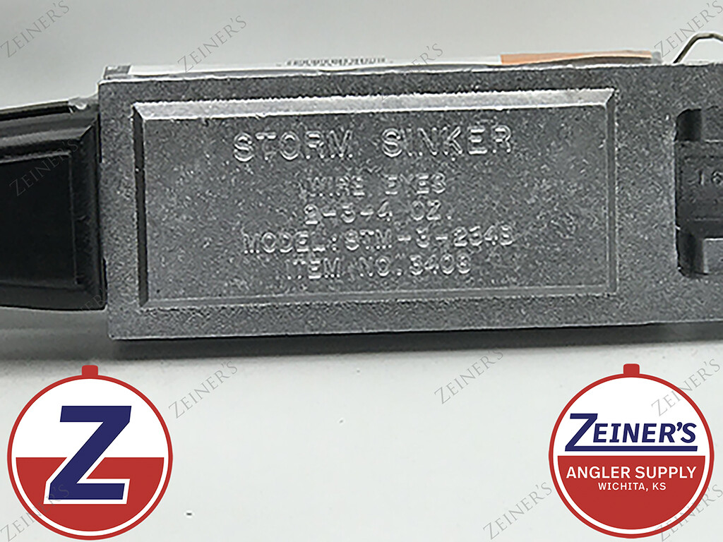 3408 New Do-It Storm Sinker Mold w/#2 Brass Wire Eyes - 2,3,4 oz size ...