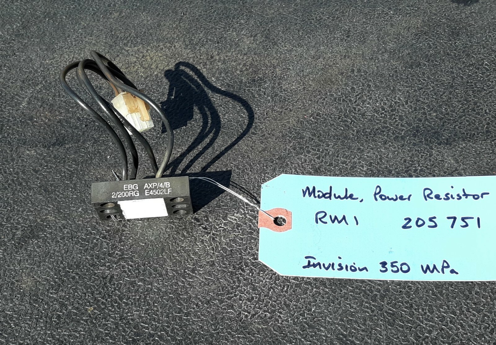 Miller Welding 205751 RM1 Module Power Resistor w/ Plug #45 | eBay