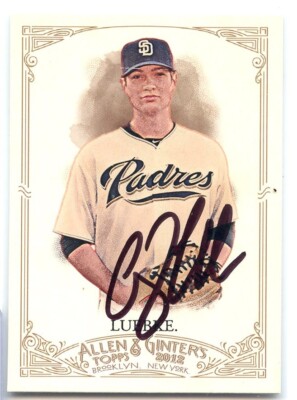 Cory Luebke signed autographed 2012 Topps Heritage card #207 AUTO | eBay