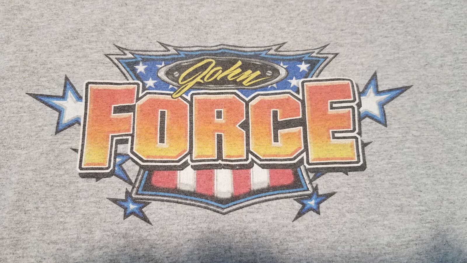 JOHN FORCE T Shirt Large NHRA Funny Car Drag Racing 2006 Castrol ...