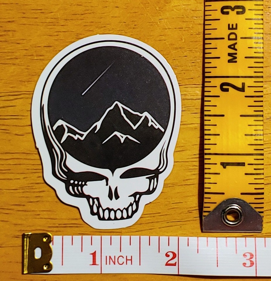Grateful Dead Sticker Deadhead Mountains Shooting Star Scene SYF Dead ...