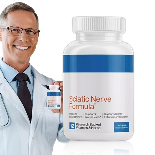 SciatiEase Labs Sciati Ease Sciatic Nerve Formula 120 Capsules - New ...