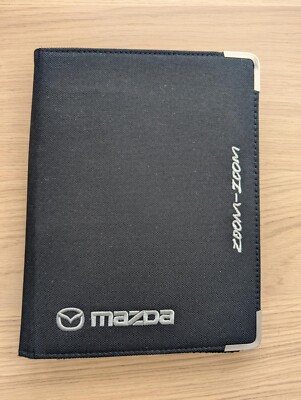 Mazda High Quality Fabric Service Wallet for Car Manuals & Books Mazda ...