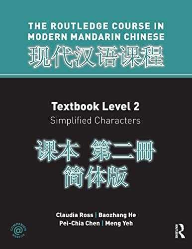 Routledge Course In Modern - Paperback, by Ross Claudia Chen ...