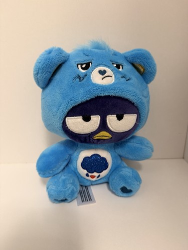 Care Bears 14″ Grumpy Bear Plush Blue Rain Cloud Belly Badge Basic Fun ...