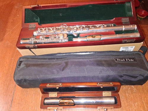 Gently Used Pearl Flute Elegante Model 795RBECD With Forza and forte ...