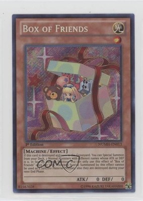 Box of Friends 1st Ed. YuGiOh Number Hunters #NUMH-EN013 | eBay