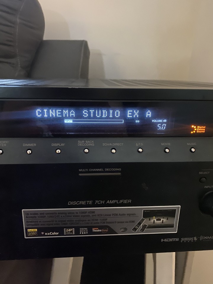 Sony STR DA3300ES Black Receiver 7.1 Channel 350Watt | eBay