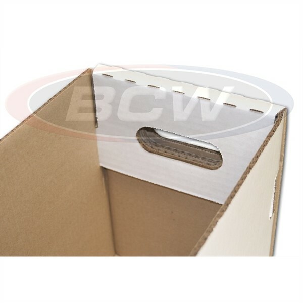 Bundle of 5 BCW Folded Glueless Long Comic Book Storage Boxes cardboard ...