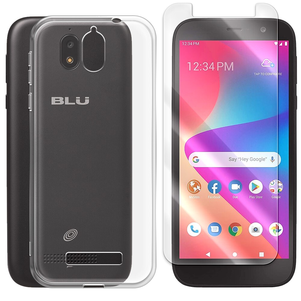 High Responsivity Screen Protector TPU Case for Tracfone Blu View 2 ...