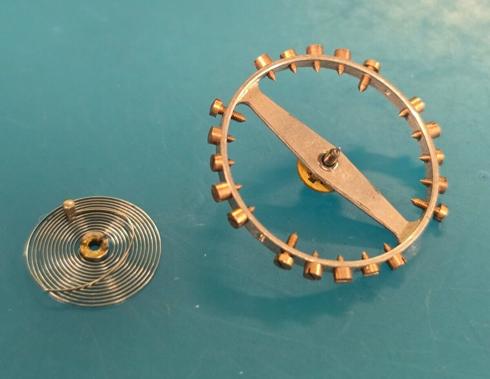 1 x Hamilton 992B 16s Railroad Pocket Watch Balance Wheel - Watchmaker ...