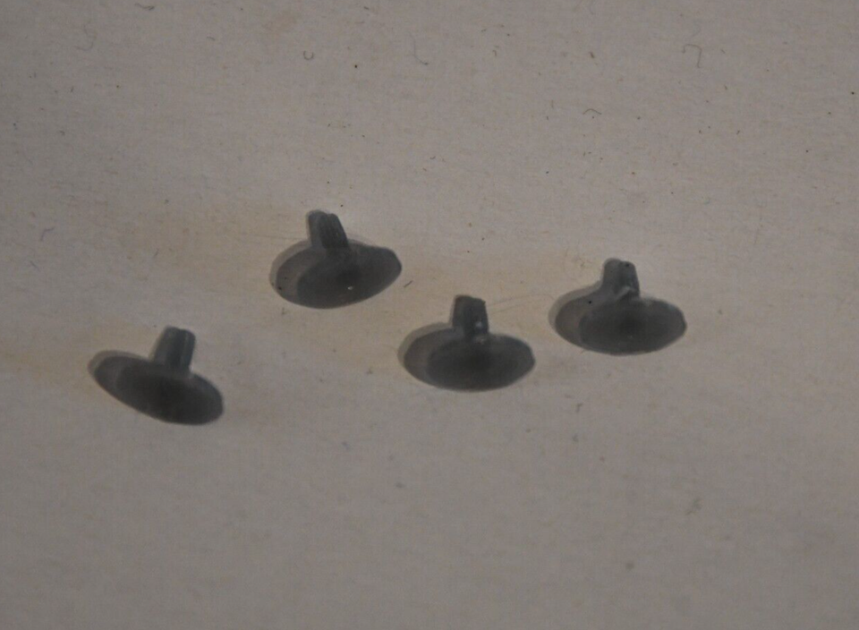 LIMA 4 PK GREY OVAL BUFFERS L5106-07 FITS CL 55 31 37 42 50 52 DELTIC ...