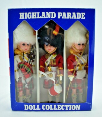 Rexard Dolls Highland Parade Souvenir Doll Collection (3 Pc) 6.5 ...