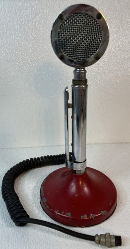 Vintage Astatic Model D-104 Lollipop Microphone With Astatic T-UP9 ...