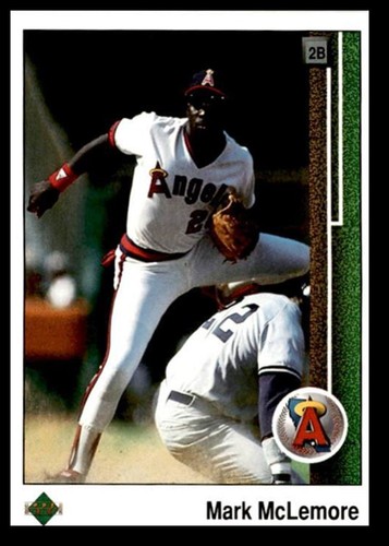 1989 Upper Deck Mark McLemore Los Angeles Angels #245 | eBay
