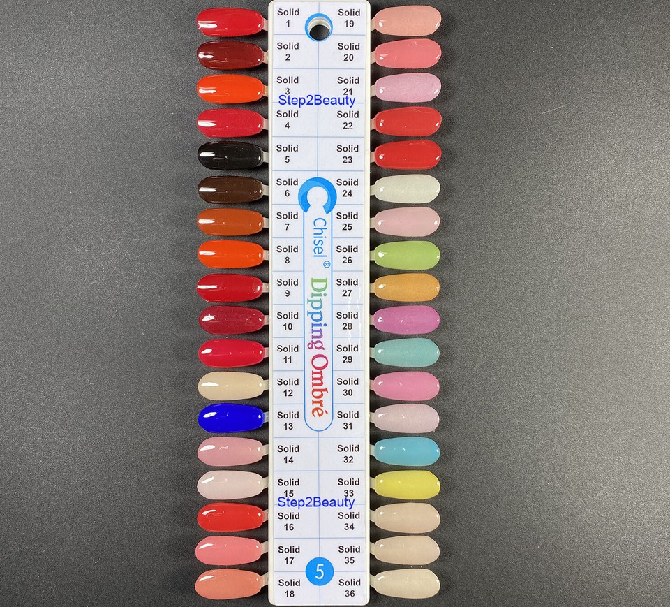 Chisel Nail Art 2 in 1 Acrylic & Dipping Powder 2 Oz - Neon 6 | eBay