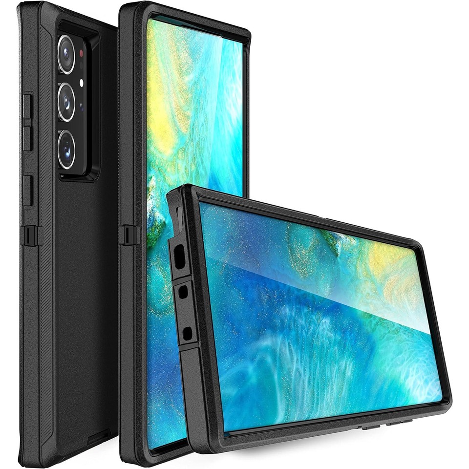 For Samsung Galaxy Note 20 Ultra Case Phone Cover Shockproof + Tempered ...