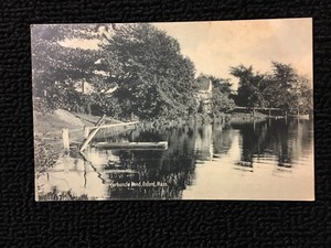 Carbuncle Pond, Oxford, Mass (RPPC) 1907 | eBay