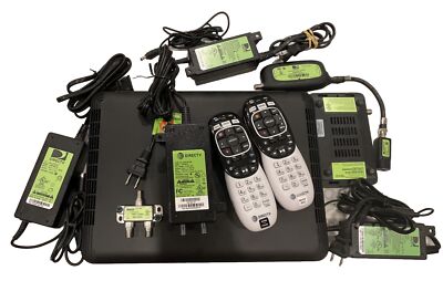 DirecTV Lot Receivers HR44-500 & C41-500, Adapters, Access Card ...