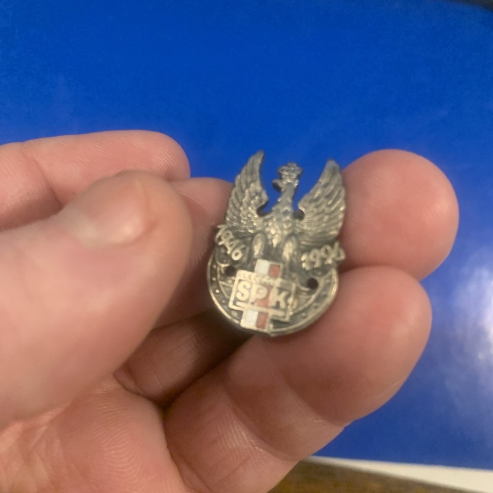 Commemorative POLISH Army Cap BADGE -polish combat association SPK | eBay