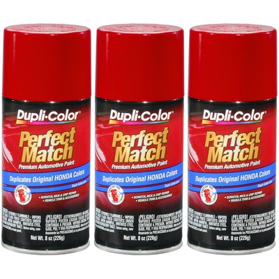 Duplicolor BHA0955 (3-Pack), Perfect Match Aerosol Paint Honda R81 ...