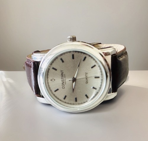 Constant Quartz watch is a stylish timepiece for men New Battery GWO ...