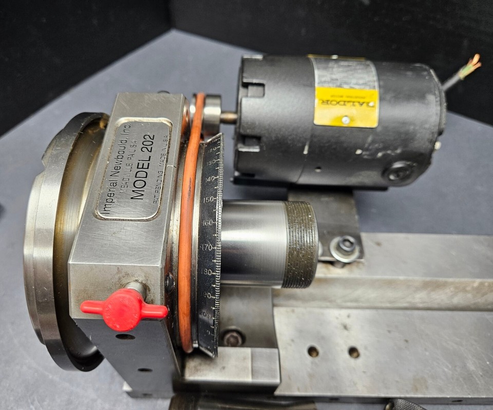 Imperial Newbould No. 202 Indexer Rotary Fixture 5C Hardinge Machinist ...
