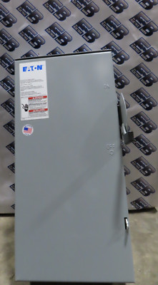 CH Eaton DG223NRB Disconnect (NS) 100 Amp 240 Volt 2P3W Fusible N3R ...