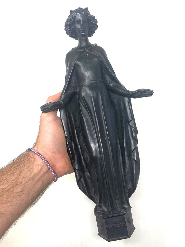 Saint Barbara & September 25 1955 & DEDICATED TO COAL & Figurine | eBay