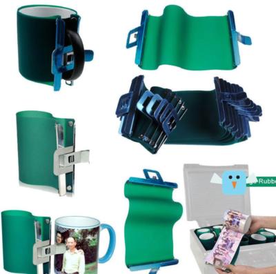 5pcs/lot -Sublimation Silicone Mug Wraps for 15OZ Mugs, 3D Rubber Mug ...