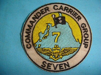 PATCH US NAVY COMMANDER CARRIER GROUP SEVEN CCG-7 | eBay