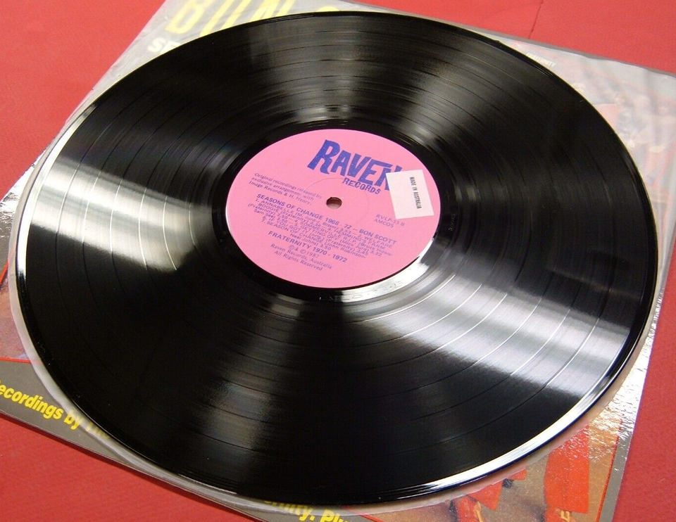 Bon Scott-AC/DC "SEASONS OF CHANGE 1968-72" 1987, Raven RVLP-33 NM-/NM ...
