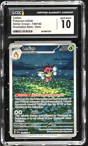 Ledian 2024 Scarlet & Violet: Stellar Crown #144/142 Illustration Rare ...