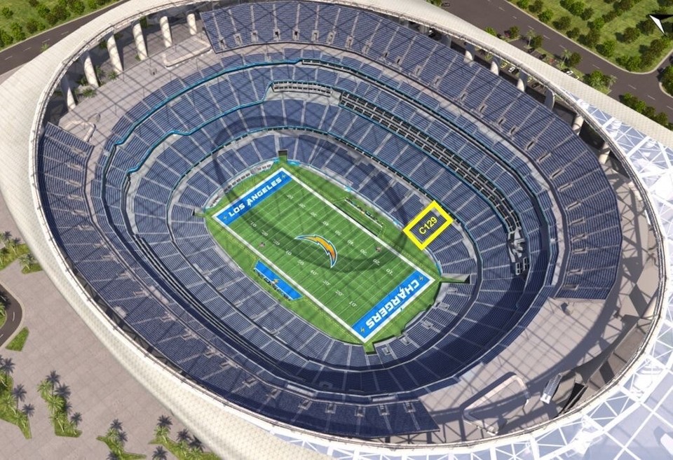 CHIEFS CHARGERS CLUB LEVEL TICKETS | eBay