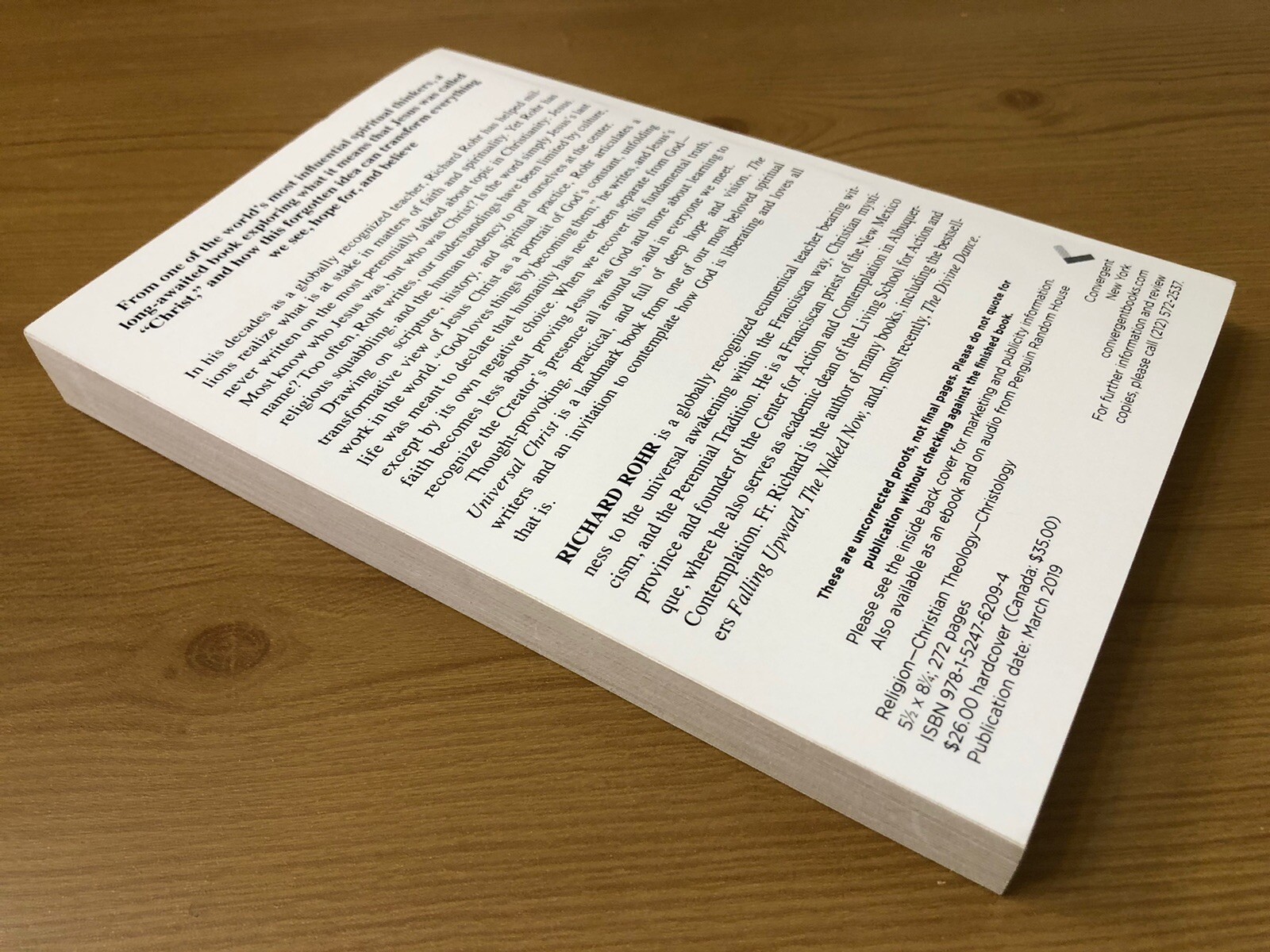 The Universal Christ : How a Forgotten Reality Can Change Everything We ...