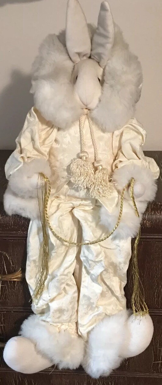 Very Large Plush Royal Rabit Shelf Sitter 33" | eBay