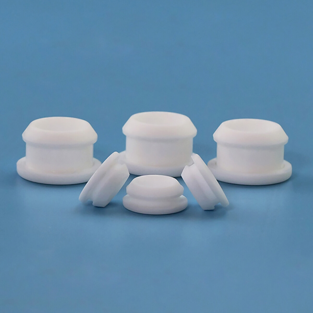 Snap-on Silicone Rubber Stopper Plug Blanking Hose End Cap Tube Pipe ...