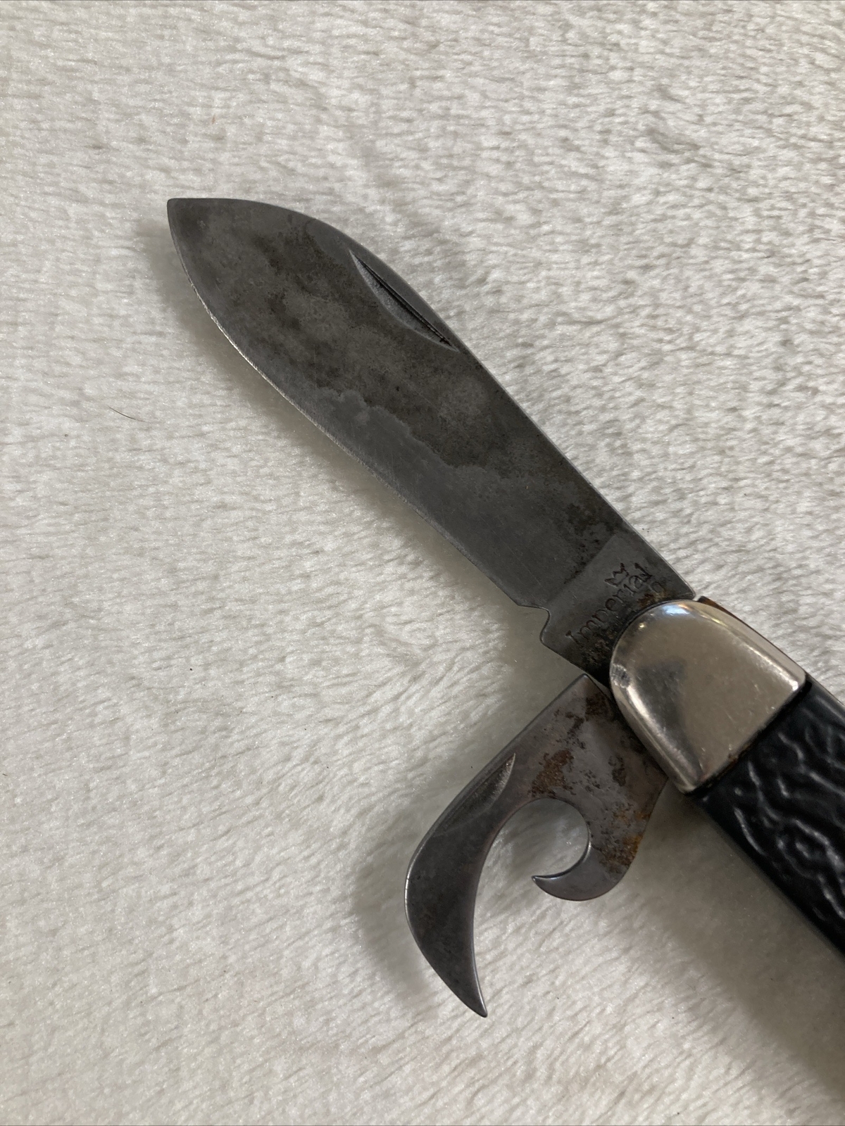 Vintage Imperial Kamp-King Multi Tool Pocket Knife Plain , Black - La ...