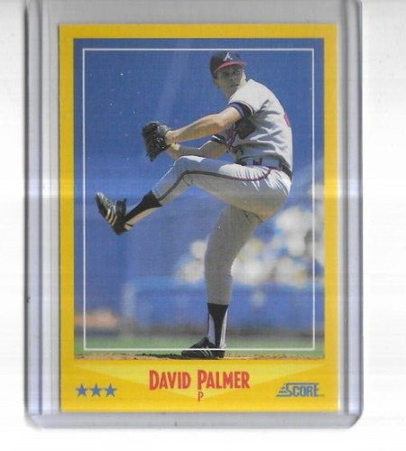 1988 Score Baseball #457 David Palmer Atlanta Braves | eBay