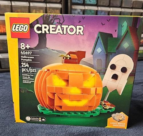 Lego Halloween Pumpkin 40697 Lego Luminous Ghost 40772 GWP Sealed Ships ...
