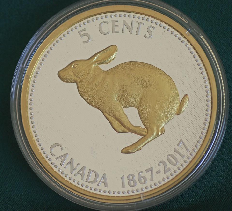 2017 Canada 6 x 5 oz BIG coin set - Colville designs - Mint condition V ...