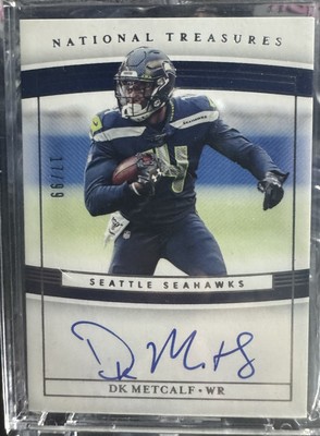 DK Metcalf Rookie Signatures Auto #17/99 2019 National Treasures | eBay
