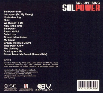 SOL UPRISING SOL POWER NEW CD 673792900928| eBay