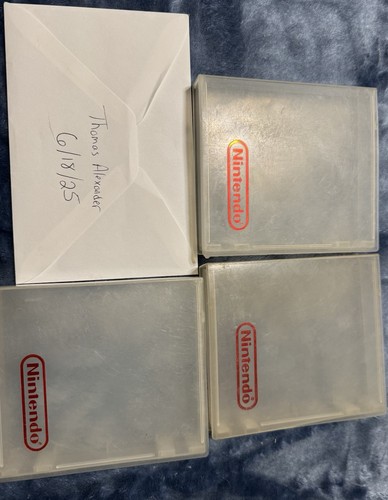 Official Nintendo NES Clear Game Protective Case | eBay