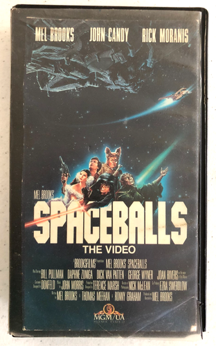 Spaceballs -- The Video- VHS Tape with Mel Brooks, Previously Viewed | eBay