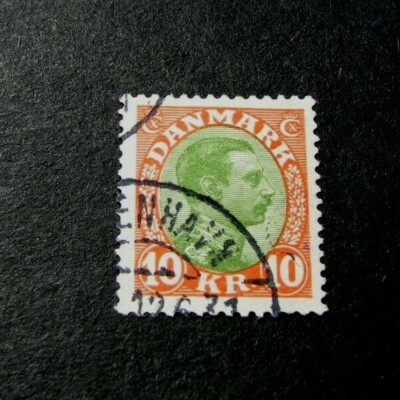 Denmark Stamp Scott# 131 King Christian X 1928 C546 | eBay