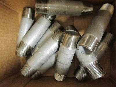 STAINLESS STEEL FITTINGS - MERIT BRASS #6512-400 - NEW - QTY. 10 PCS ...