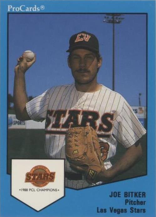 1989 ProCards Minor League Team Sets - Joe Bitker #4 (RC) for sale ...