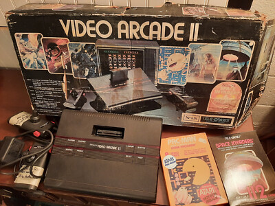 Atari 2600 Sears Video Arcade II *IN BOX* tested working w/2 games | eBay